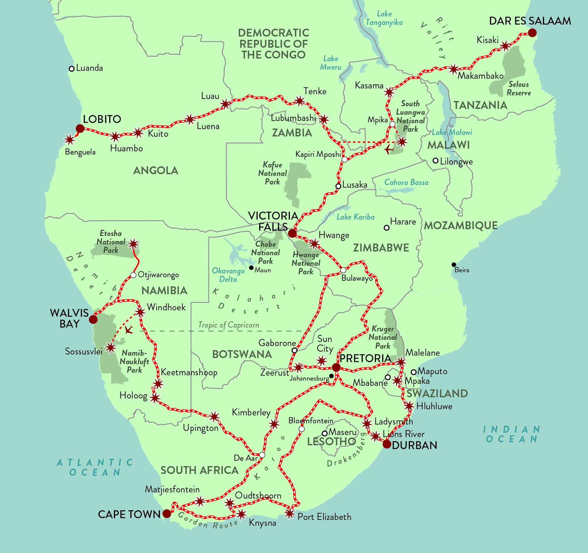 Viaggio in SUDAFRICA: Rovos Rail - Pride of Africa | Atacama Travel